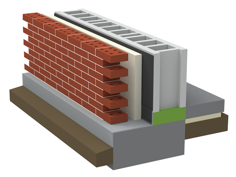 Foundation to Wall Thermal Bridging Solution - ClimaSpec