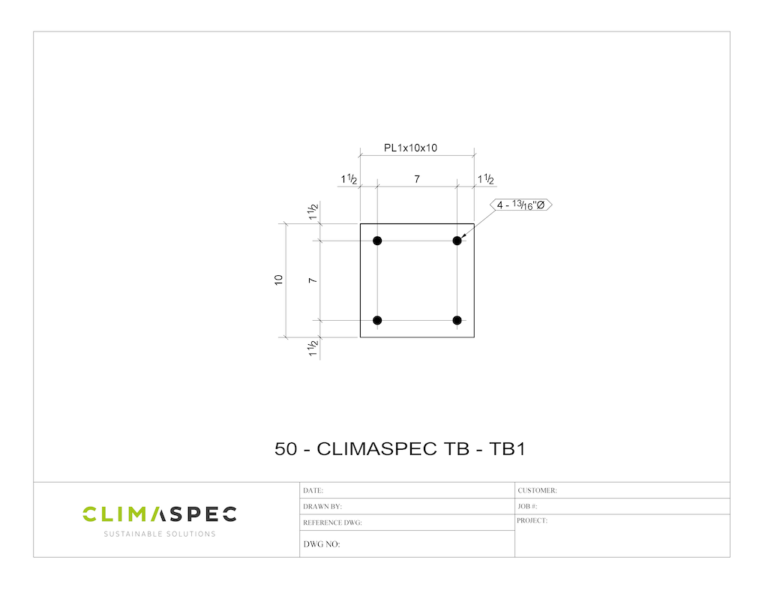 Structural Thermal Breaks - ClimaSpec